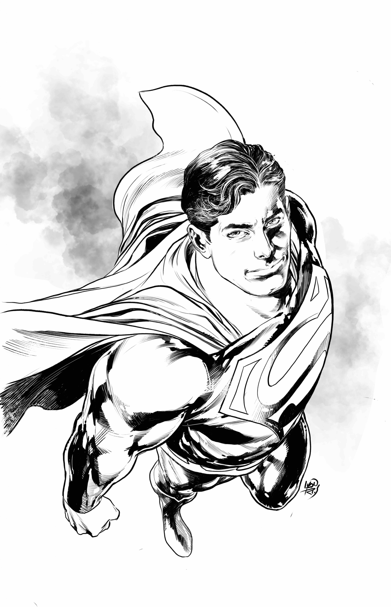 IvanR Superman 80th poster exhibition - Chiaroscuro Studios